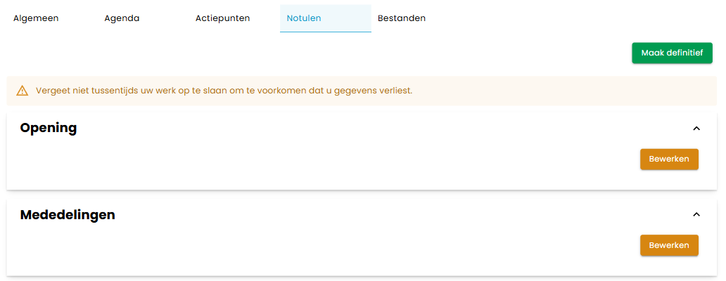 Notulen maken – DentalRules